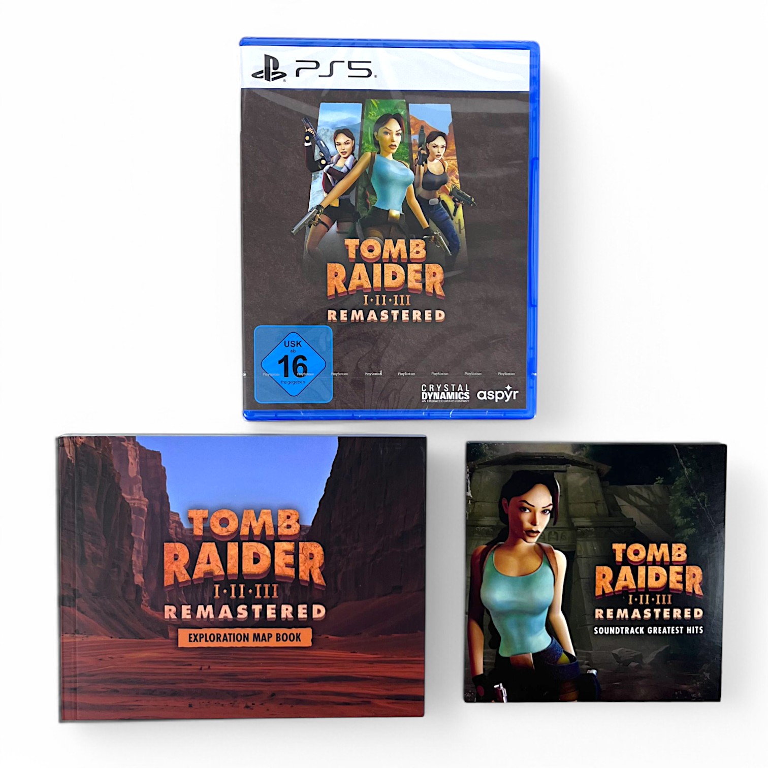 PS5 - Tomb Raider 1-3 Remastered Starring Lara Croft (DE Version) (mit OVP) (sehr guter Zustand ...