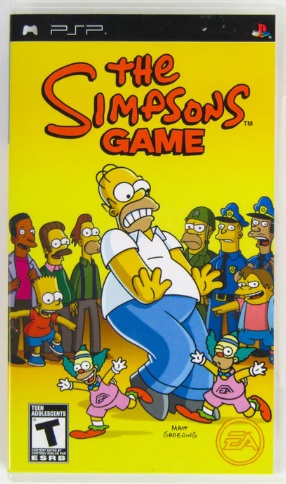PSP - The Simpsons Game (US Version) (mit OVP) (sehr guter Zustand ...