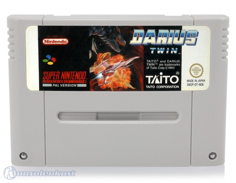 SNES - Darius Twin (Modul) (sehr guter Zustand) (gebraucht) | Konsolenkost