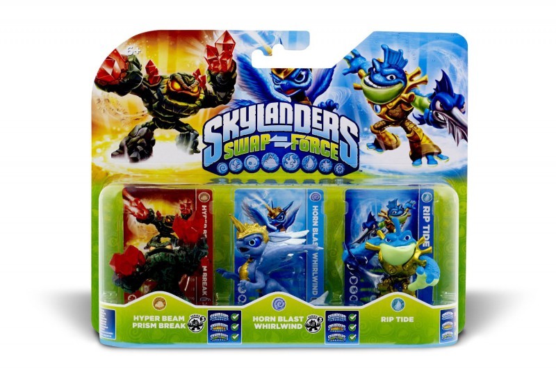 Skylanders - Swap Force Triple Pack: Hyper Beam Prism Break + Horn ...