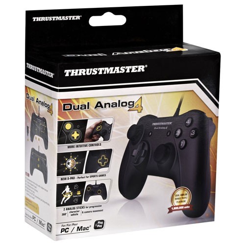 PC - Dual Analog 4 Controller [Thrustmaster] (NEU & OVP) | Konsolenkost