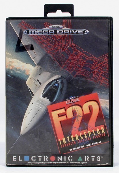 Mega Drive - F22 Interceptor - Advanced Tactics Fighter (EU Version ...