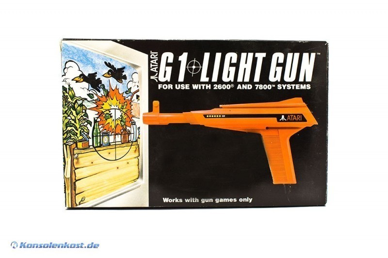 Atari 2600 - Original Atari Light Gun G1 System#rot (mit OVP ...
