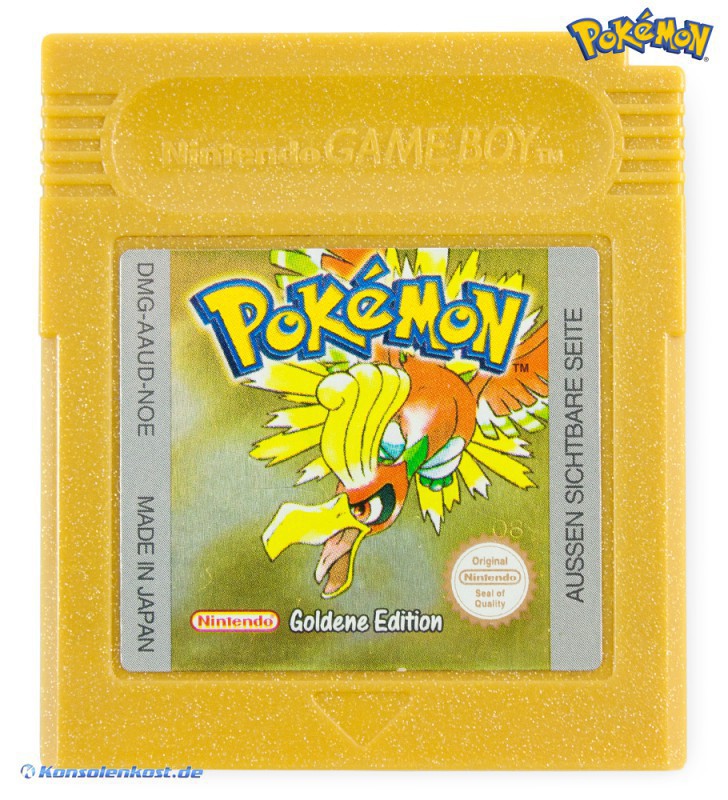 GameBoy Color - Pokemon Goldene Edition (DE Version) (Modul ...