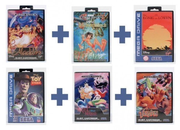 Mega Drive - Das Disney Paket: 6 Disney Spiele (mit OVP) (gebraucht ...