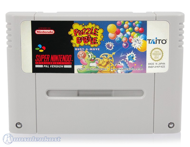 SNES - Puzzle Bobble (Modul) (gebraucht) | Konsolenkost