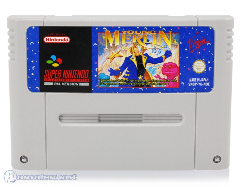SNES - Young Merlin (Modul) (gebraucht) | Konsolenkost