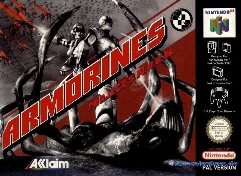 N64 - Armorines in Project Swarm (Modul) (gebraucht) | Konsolenkost