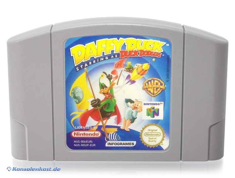 N64 - Daffy Duck als Weltraumheld Duck Dodgers (Modul) (gebraucht) | Konsolenkost