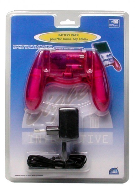 GameBoy Color - Battery Pack + Ladegerät + Griffe #pink [BigBen] (NEU ...
