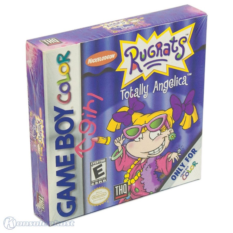 GameBoy Color - Rugrats: Typisch Angelica / Totally Angelica (NEU & OVP ...