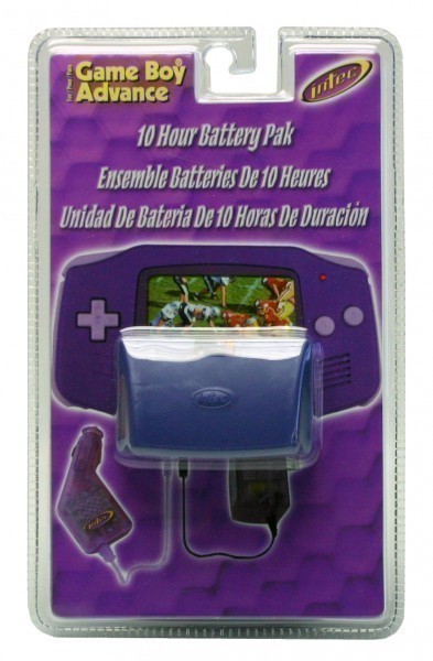 GameBoy Advance - 10 Stunden Batterie - Battery Pack #lila (NEU & OVP ...