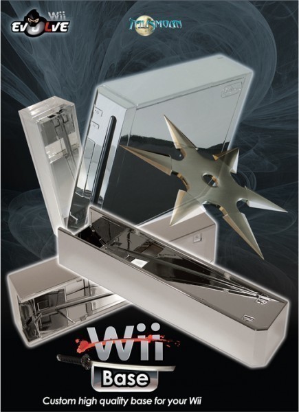 Wii - Stand Plus / Storage / Stand / Rack / Ständer / Base #silber ...
