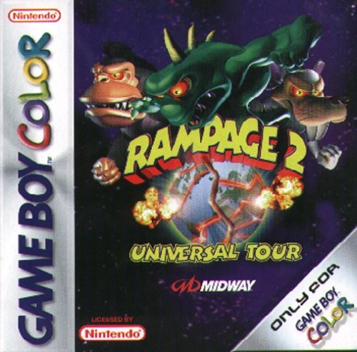 GameBoy Color - Rampage 2: Universal Tour (Modul) (gebraucht ...