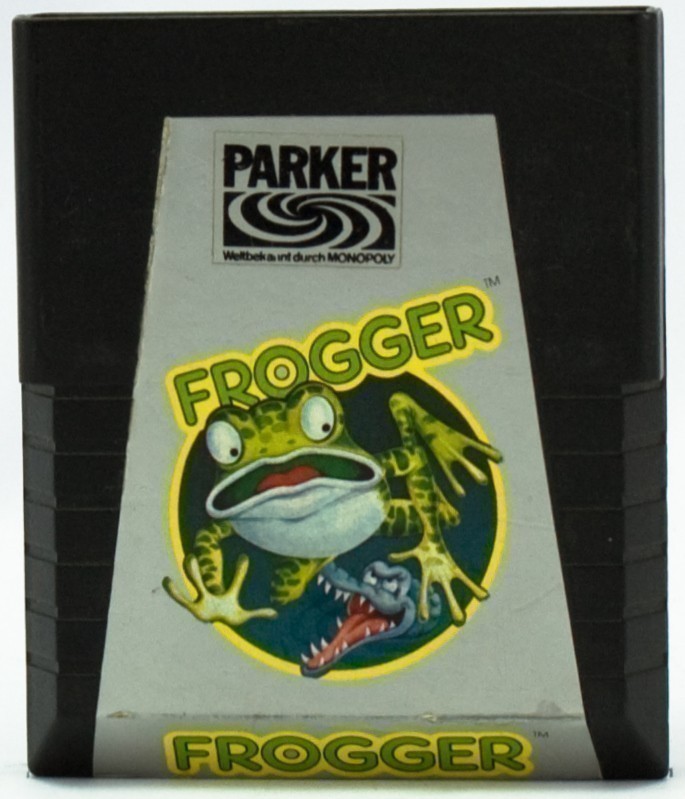 Atari 2600 - Frogger #Silverlabel V1 (Modul) (gebraucht) | Konsolenkost