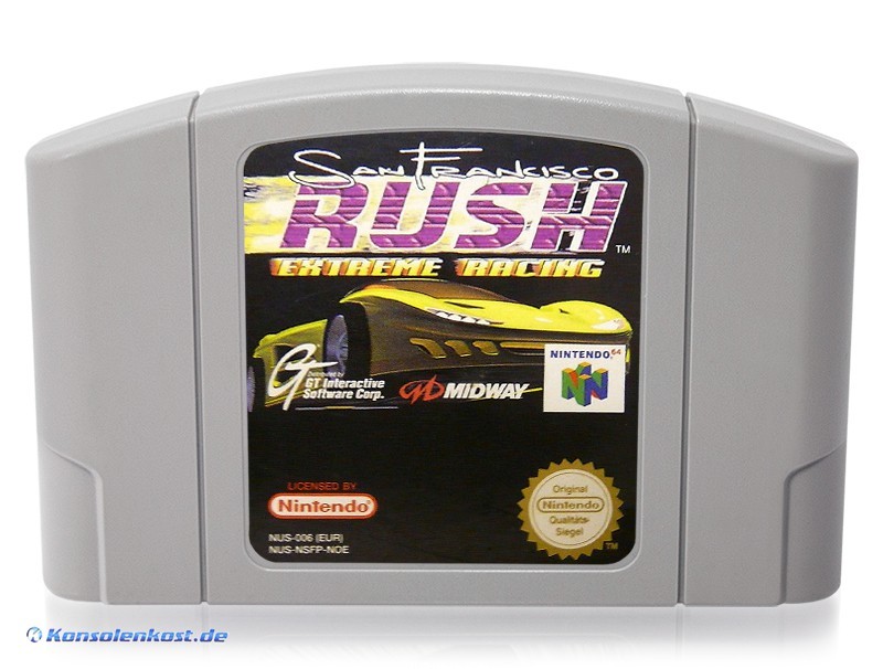 N64 - San Francisco Rush Extreme Racing (Modul) (gebraucht) | Konsolenkost