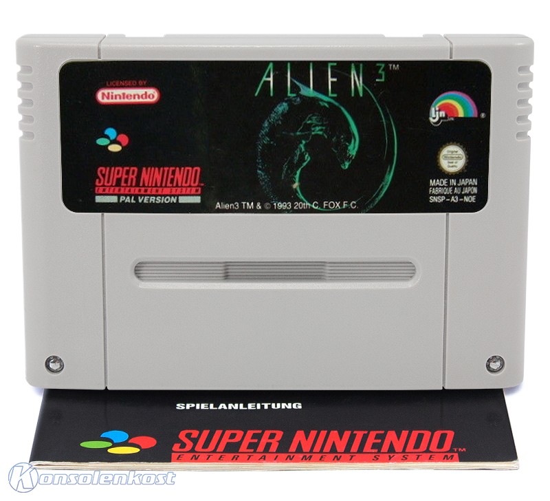 SNES - Alien 3 (Modul mit Anl.) (gebraucht) | Konsolenkost