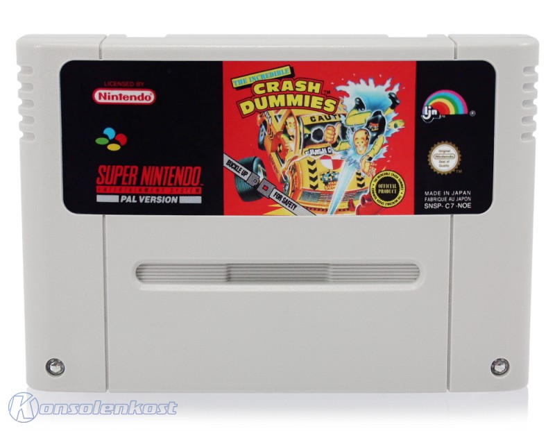 SNES - The Incredible Crash Dummies (EU Version) (Modul) (gebraucht ...