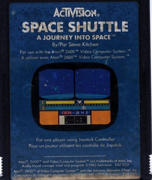 Atari 2600 - Space Shuttle - A Journey Into Space (Modul) (gebraucht ...