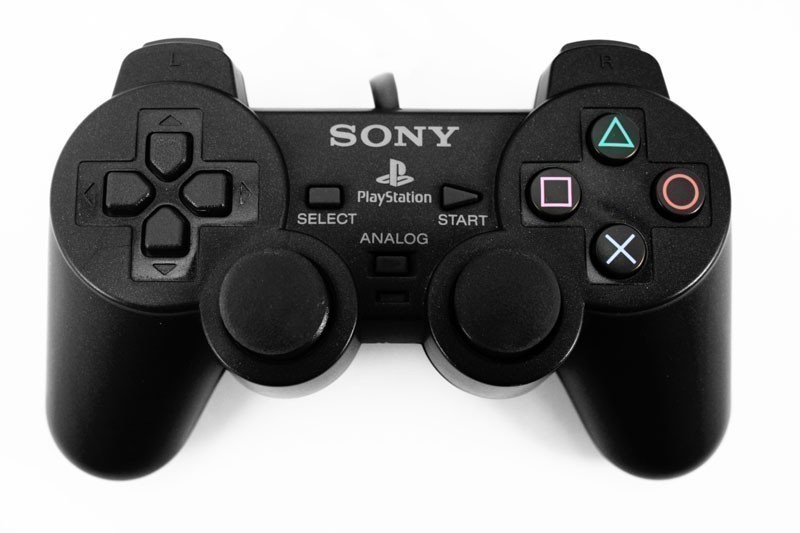 PS1 - Original Sony DualShock Controller #schwarz SCPH-1200 (gebraucht ...
