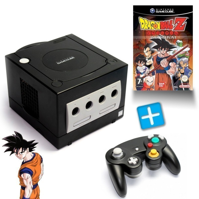 GameCube - Konsole #schwarz + Dragon Ball Z 1 + Controller (gebraucht) | Konsolenkost