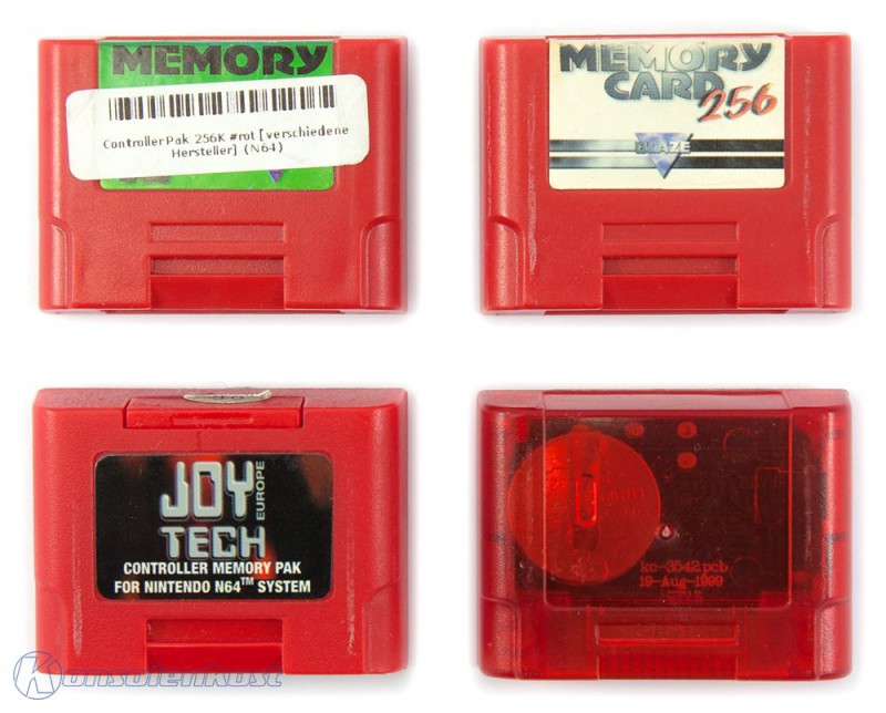 N64 - Memory Card / Memorycard / Speicherkarte / Controller Pak 256K # ...