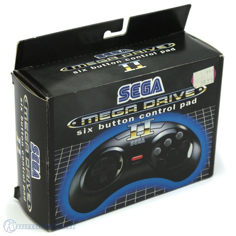 Mega Drive - Original 6-Button Controller / Control Pad MK-1653-50 ...