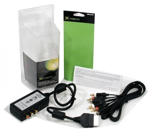 Xbox - Advanced AV Pack - AV/S-Video/Optical [Microsoft] (gebraucht ...