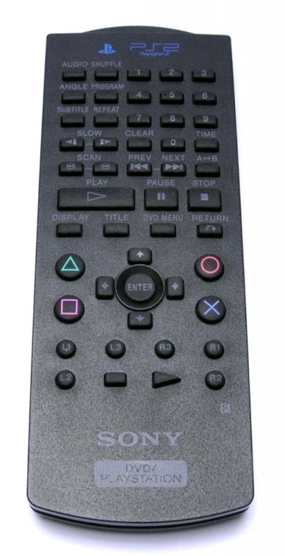 PS2 - Original Fernbedienung / Remote #schwarz (ohne Empfänger) [Sony ...