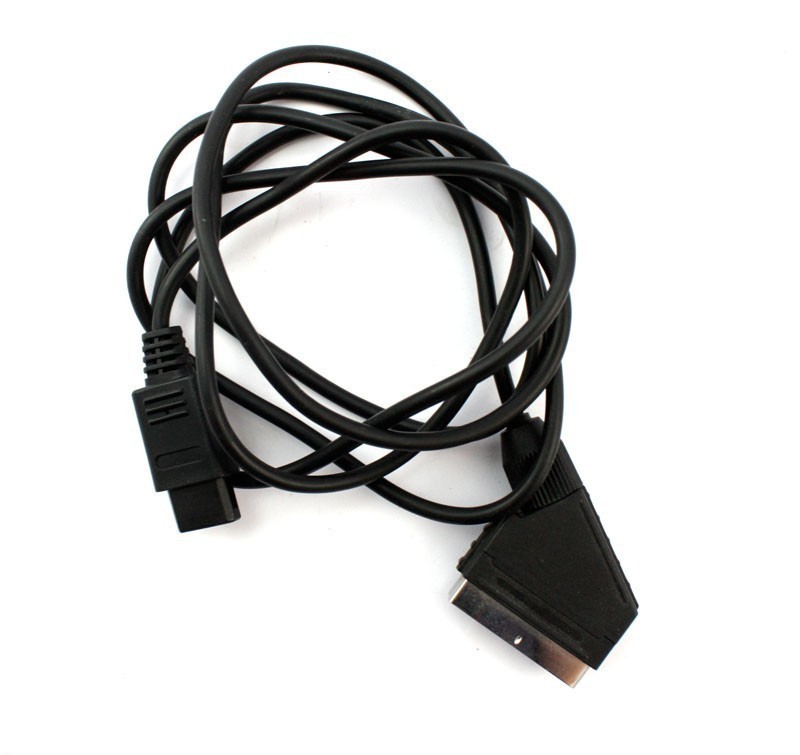 GameCube - RGB Scartkabel / Scart Kabel (für SNES & GameCube ...