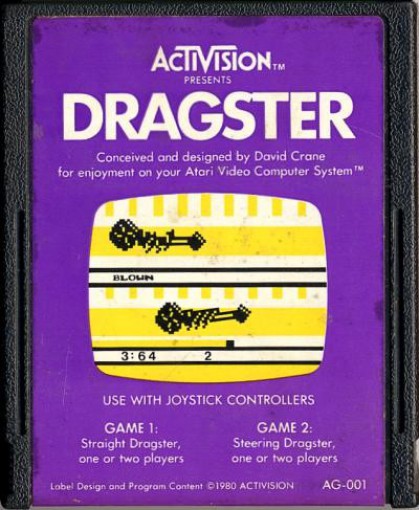 Atari 2600 - Dragster #Picturelabel (Modul) (gebraucht) | Konsolenkost