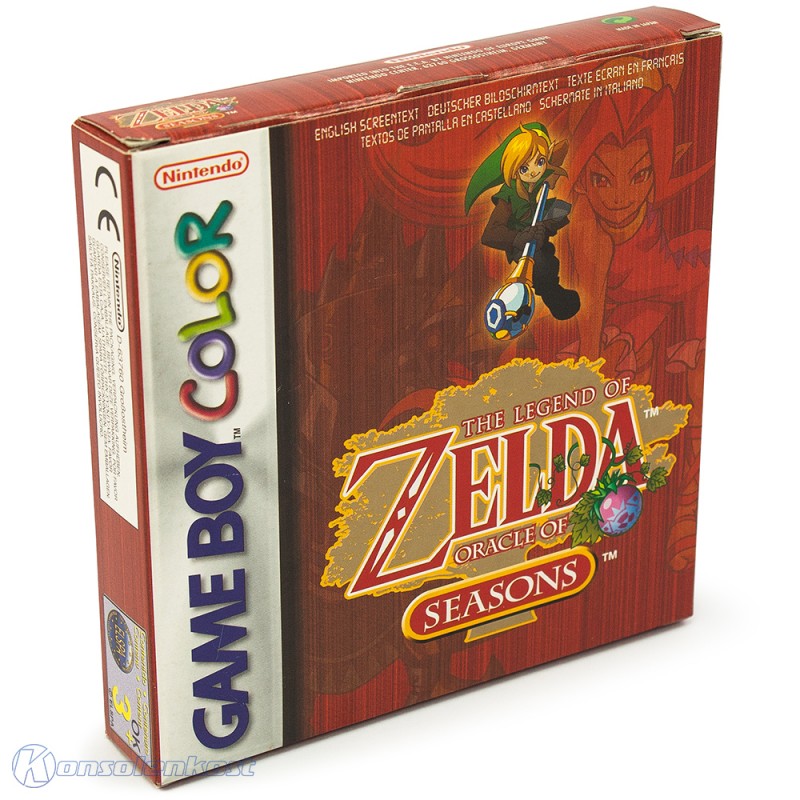 GameBoy Color - The Legend of Zelda: Oracle of Seasons (EU Version ...