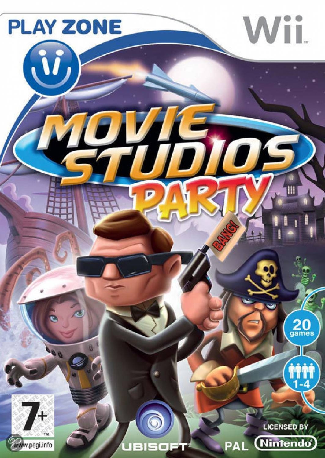 Wii - Movie Studios Party (UK Version) (mit OVP) (gebraucht) | Konsolenkost