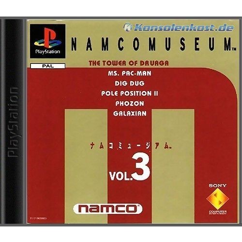 PS1 Namco Museum Vol. 3 nur CD gebraucht