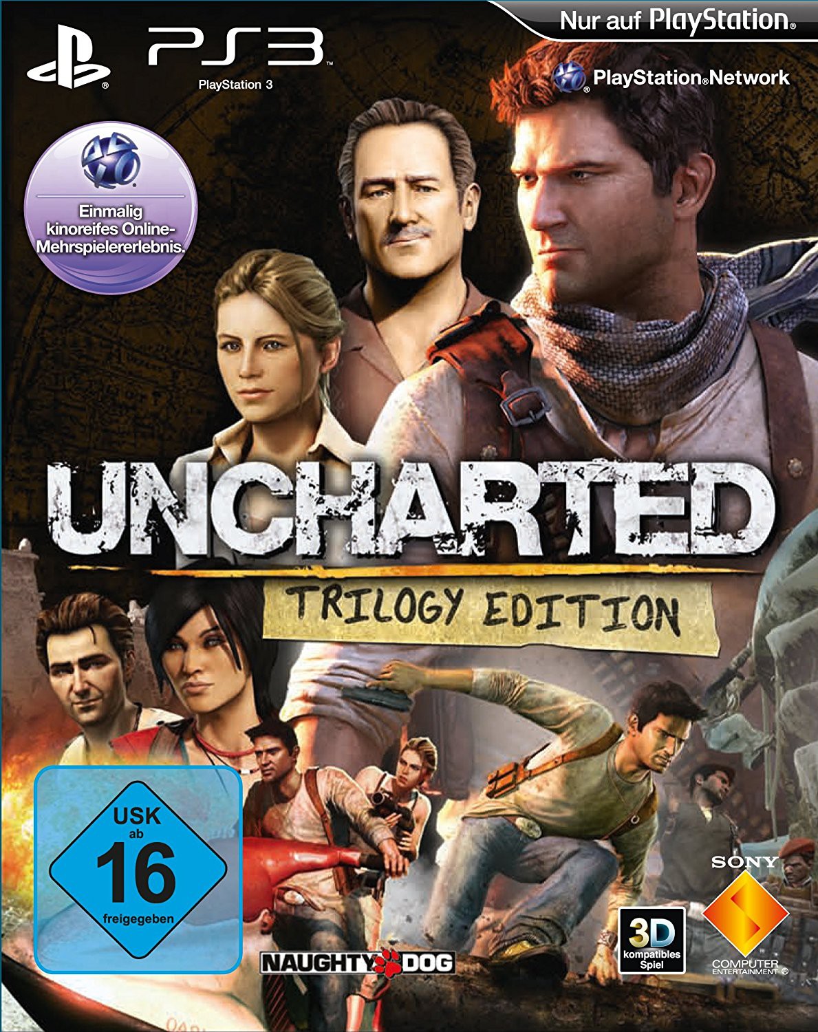PS3 - Uncharted #Trilogy Edition (DE Version) (Big Box) (NEU & OVP ...