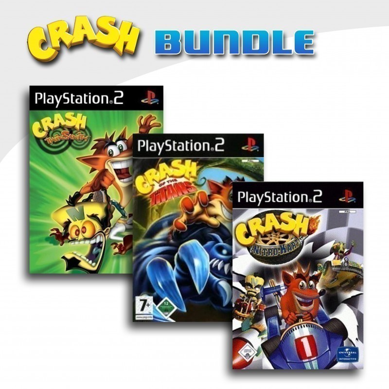 Crash Bandicoot Nitro Kart Ps2
