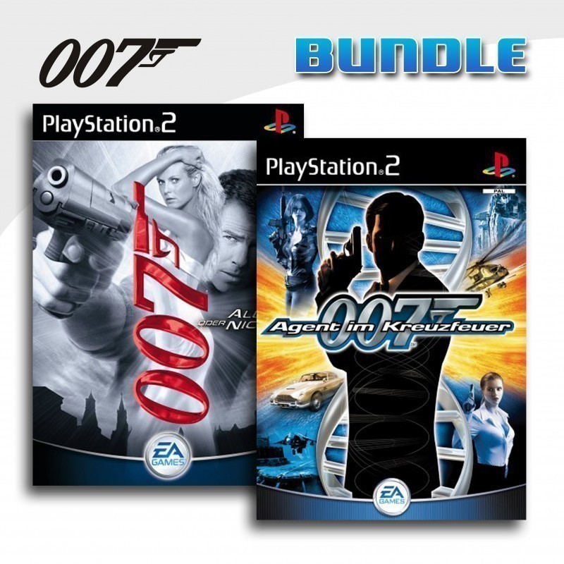 PS2 James Bond 007 Alles oder Nichts Agent im Kreuzfeuer Agent under Fire mit OVP gebraucht