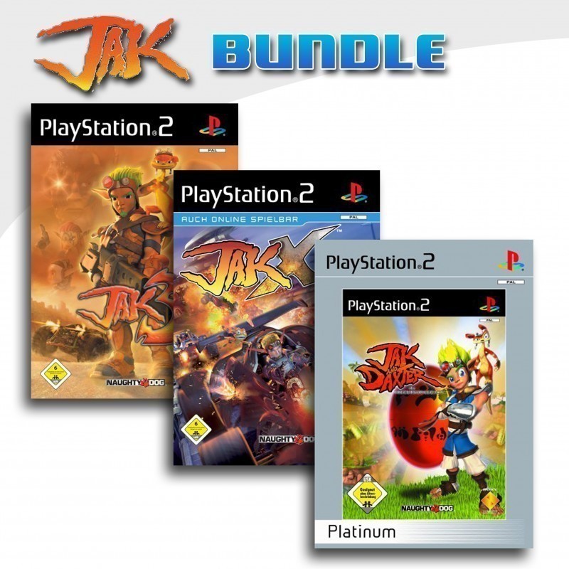 PS2 - Jak and Dexter: the Precursor Legacy + Jak 3 + Jak X (DE Version ...