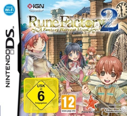 Nintendo DS - Rune Factory 2: A Fantasy Harvest Moon (mit OVP ...