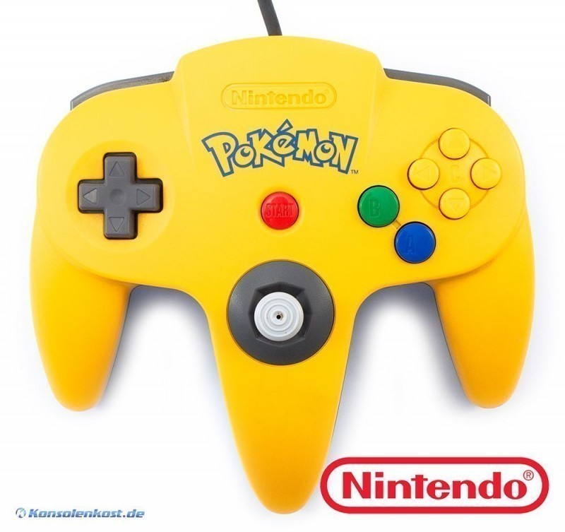 N64 - Original Controller #Pokemon Edition NUS-005 [Nintendo ...