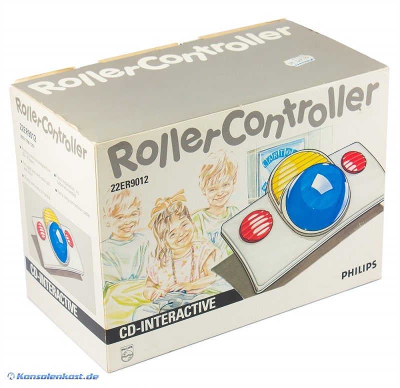 CD-i - Original Roller Controller #weiß [Philips] (mit OVP) (gebraucht) | Konsolenkost
