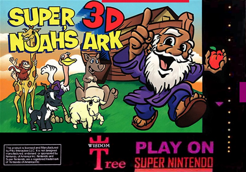 SNES - Piko Interactive: Super 3D Noah's Ark #2013 Re-Release (US ...