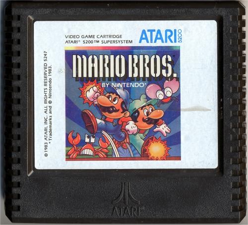 Atari 5200 - Mario Bros. (Modul) (gebraucht) | Konsolenkost