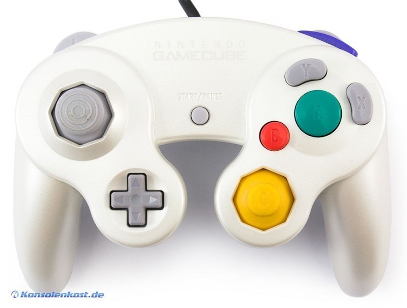 GameCube - Original Nintendo Controller / Pad #weiß DOL-003 (sehr guter ...