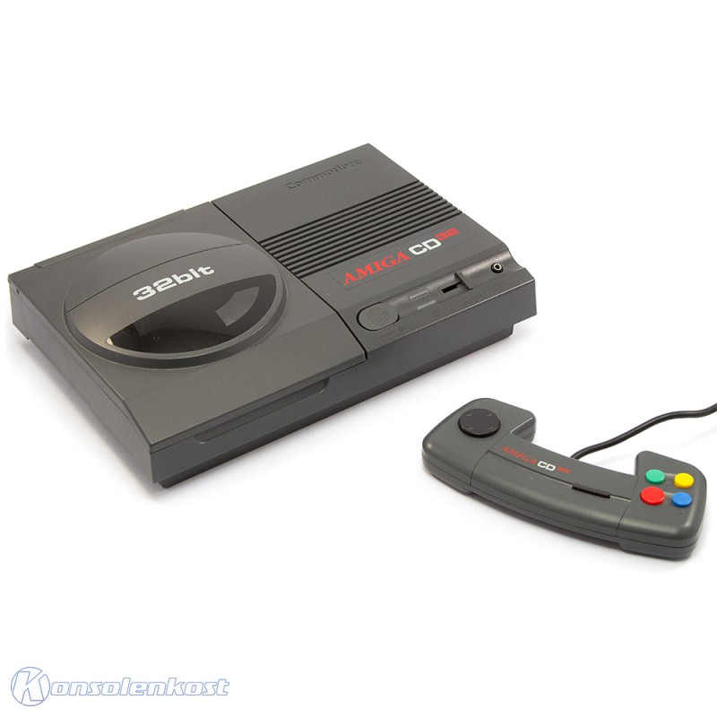 Amiga CD 32 - Konsole + Original Controller + Zubehör (gebraucht ...