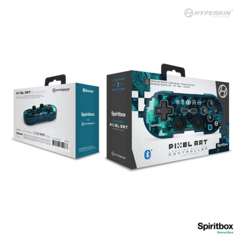 Nintendo Switch - Controller / Pad Bluetooth #Limited Pixel Art Edition ...