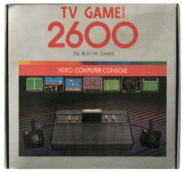 Atari 2600 - Konsole #Darth Vader Clone + 256 Spiele + Controller ...
